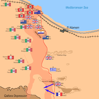 THE SECOND WORLD WAR: Battle of El Alamein - 23 October – 5 November 1942