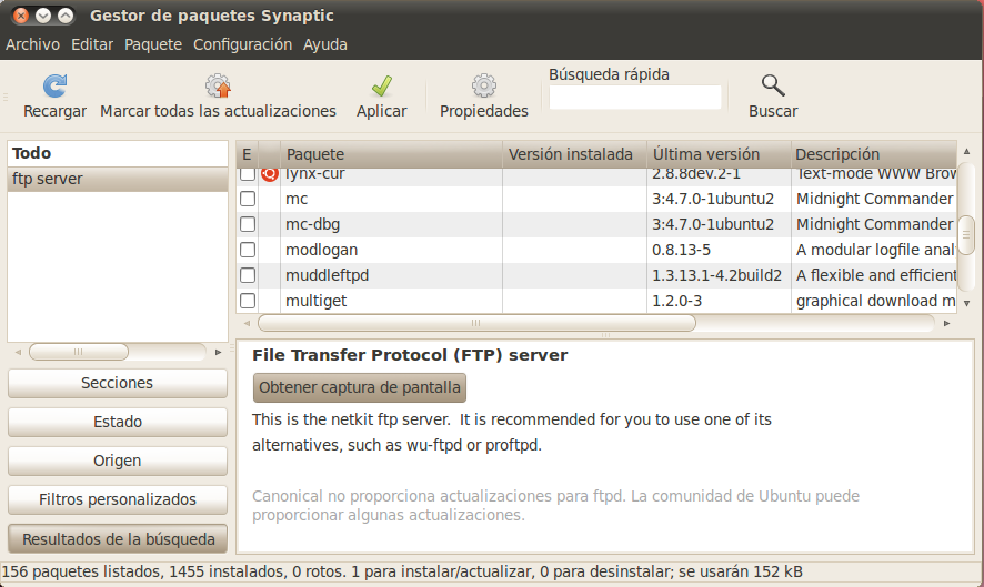 EiTheL Inside: Instalar un servidor FTP