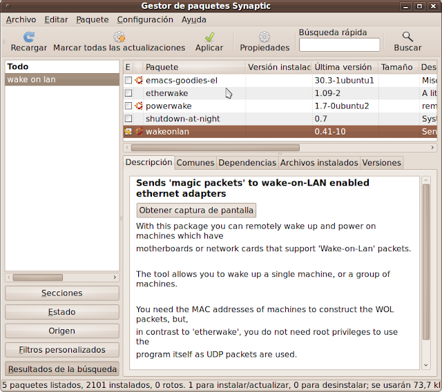 EiTheL Inside: Wake On Lan en Ubuntu (GNU/Linux)