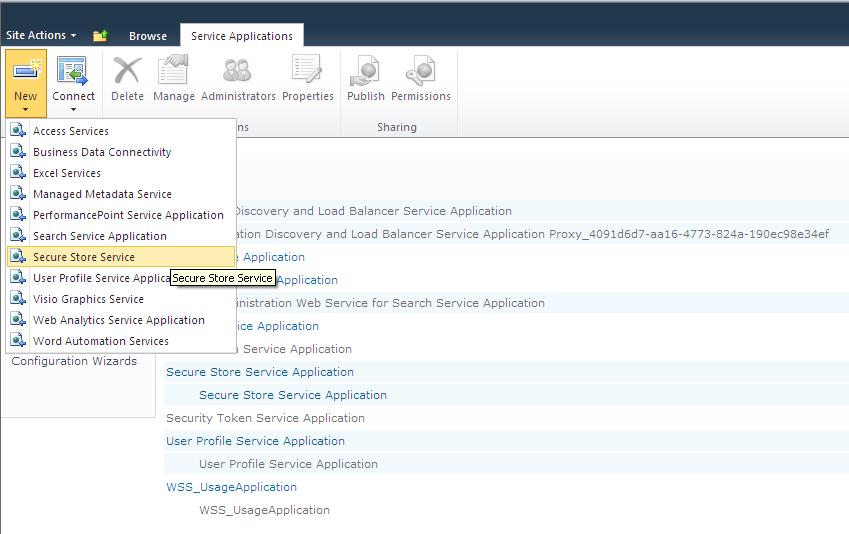 SharePoint / .NET Blog: Secure Store Service - SharePoint 2010