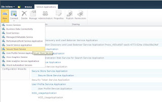 SharePoint / .NET Blog: Secure Store Service - SharePoint 2010