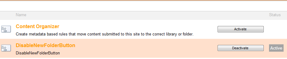 Sharepoint Net Blog Sharepoint 2010 Disable New Folder Button In A Document Library