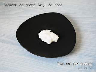 Mousse de savon Noix de coco crémeux | Tout est fait maison