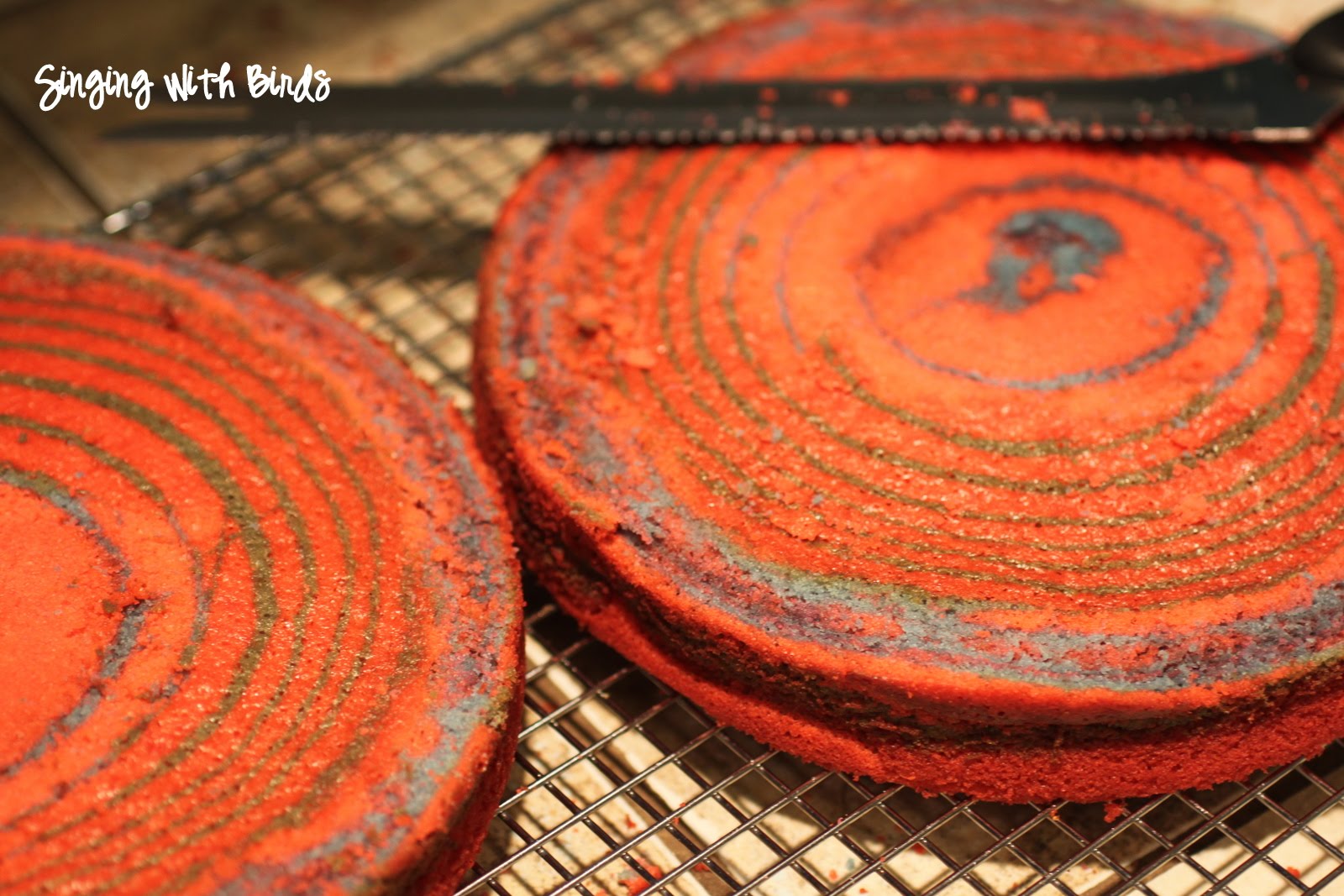 Stars and Stripes Cake - Cheery Kitchen