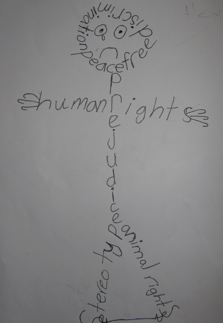 Freeville Room 6: Human Rights Shape Poem