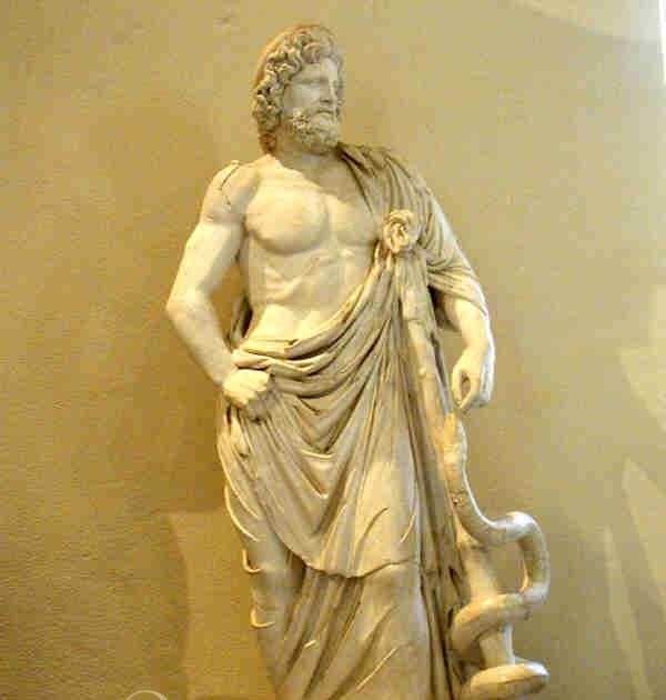 MEDICINA, ARTE Y TIEMPO: ASCLEPIO (ESCULAPIO)