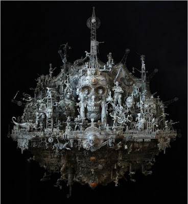 Christophe WOLWOWICZ blog: Kris Kuksi Sculpture