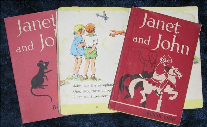 old Ladybird Books: Janet and John!