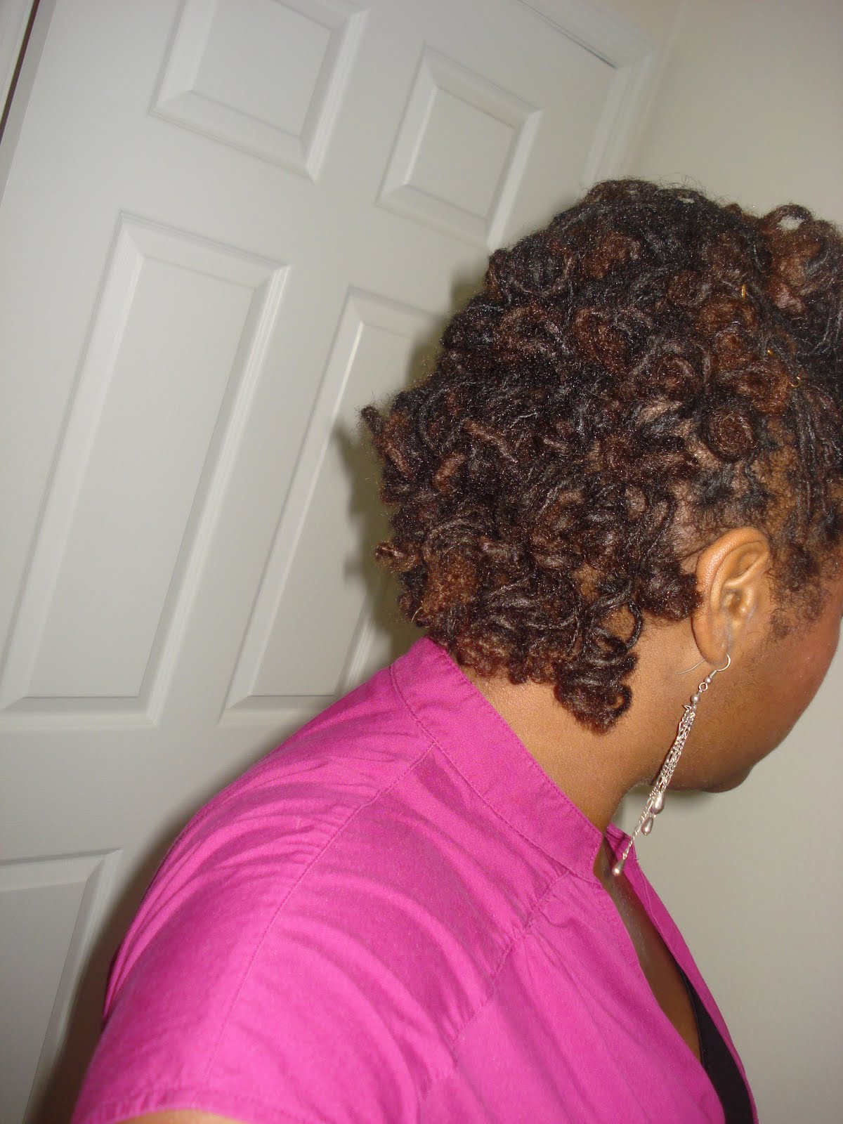 Loc Rocker: Curly fro-hawk