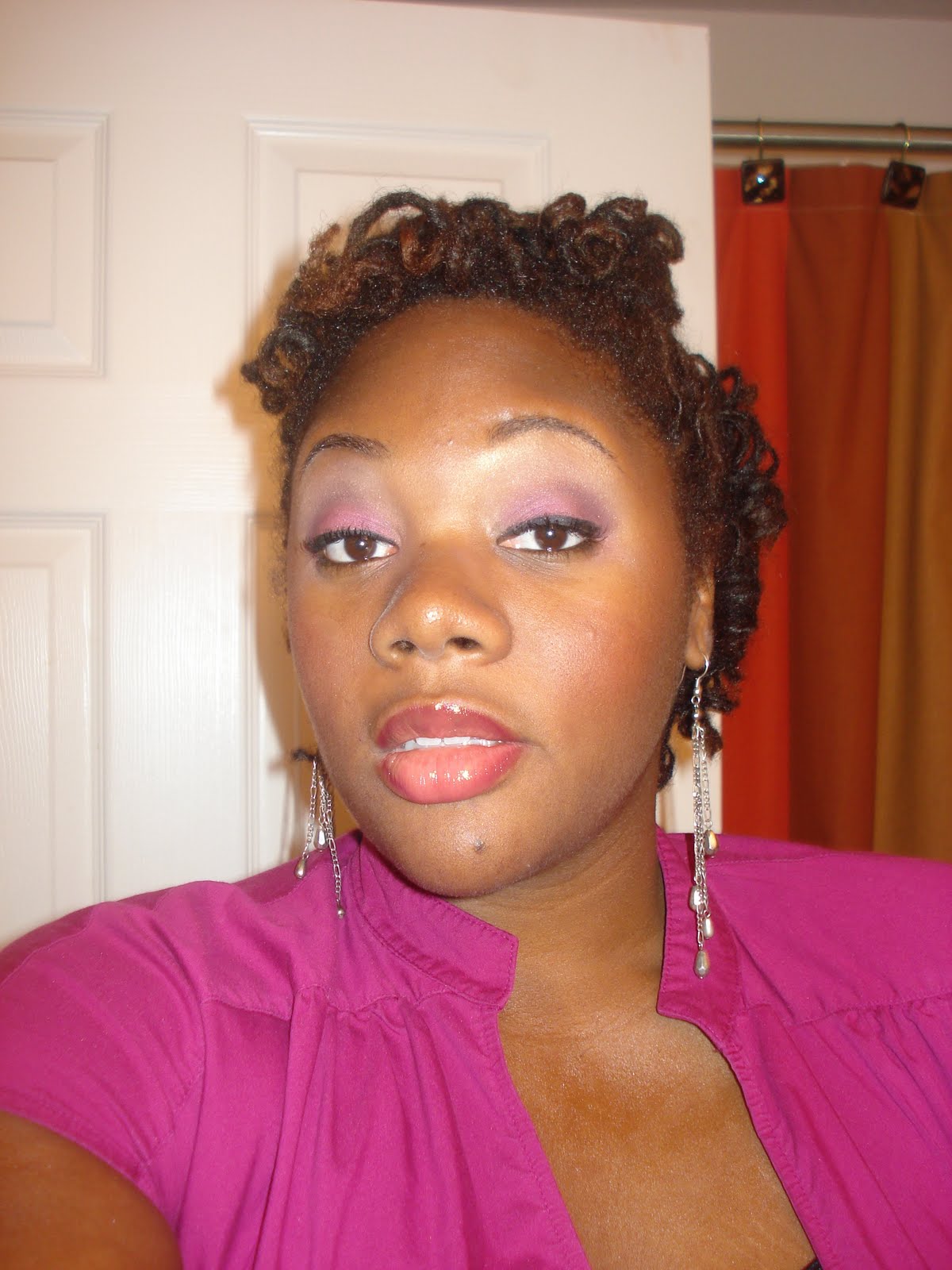 Loc Rocker: Curly fro-hawk