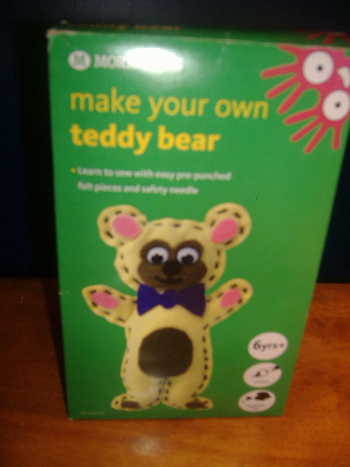 Porter's Primary: CRAFTS - MORRISONS Brand ~ "Make Your Own Teddy Bear"