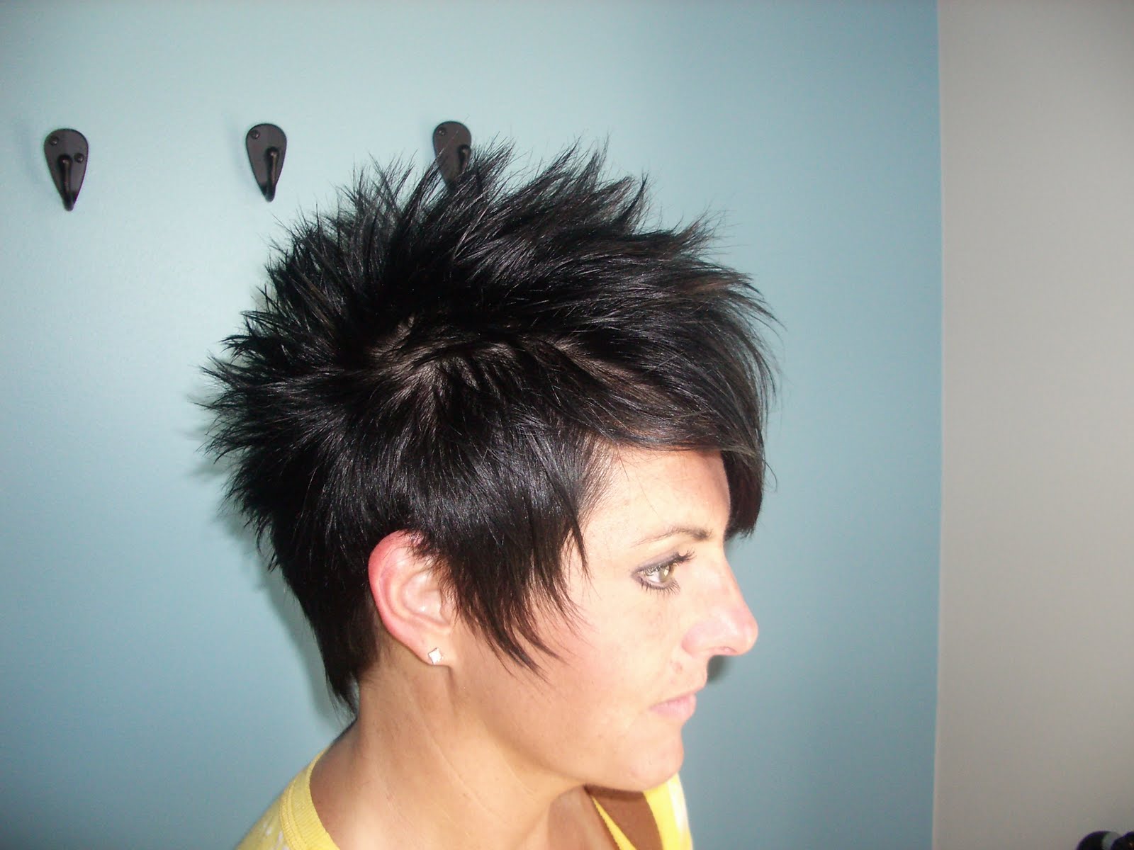 Style them FaBuLoUs!: razored textured framed mohawk haircut