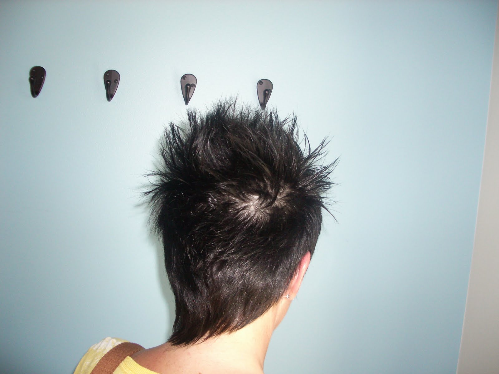 Style them FaBuLoUs!: razored textured framed mohawk haircut