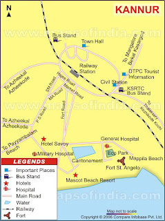 Kannur Tourism: Kannur : Most Beautifull Place in Kerala