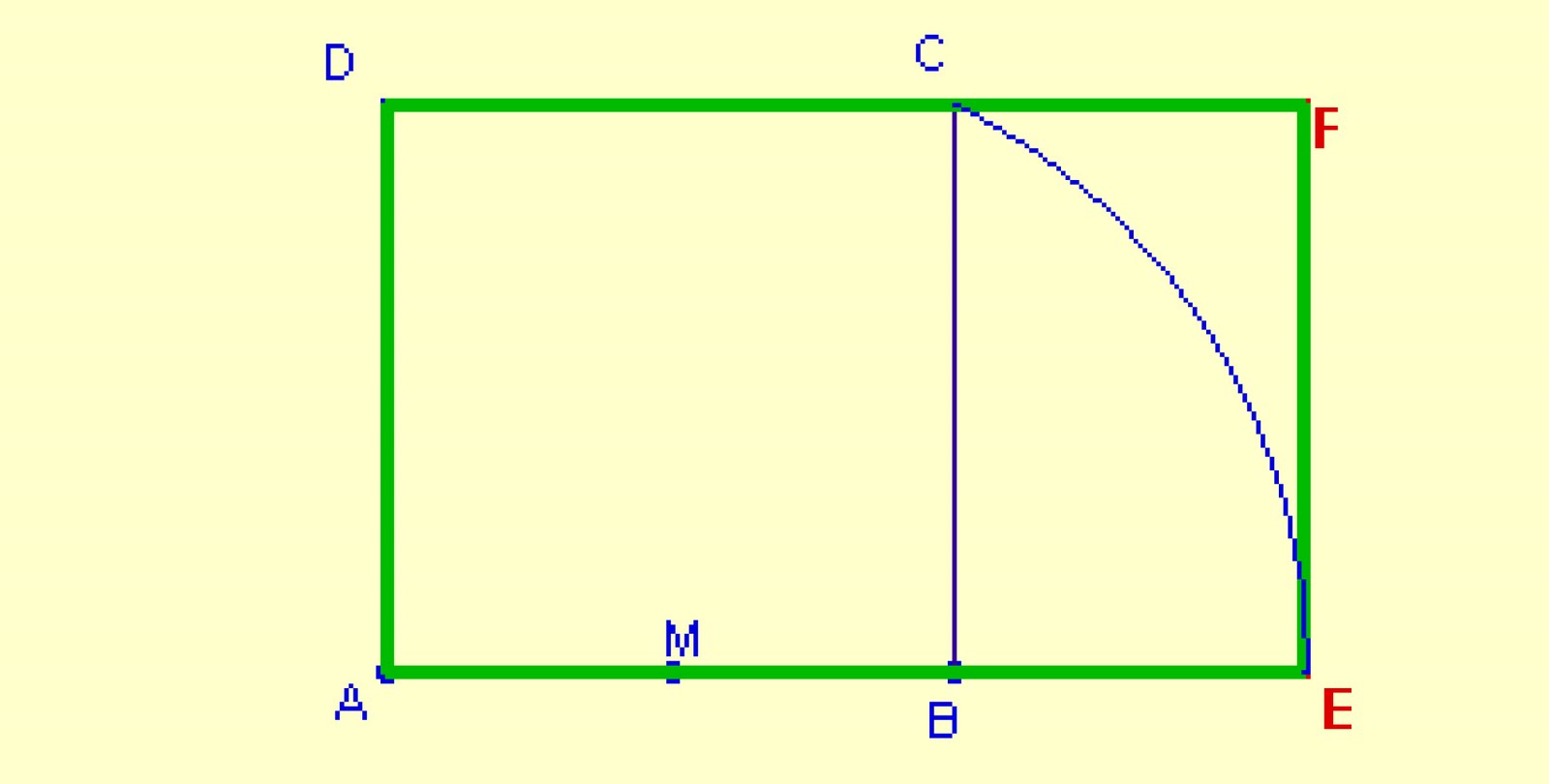 Diseno 1: Rectangulo Aureo