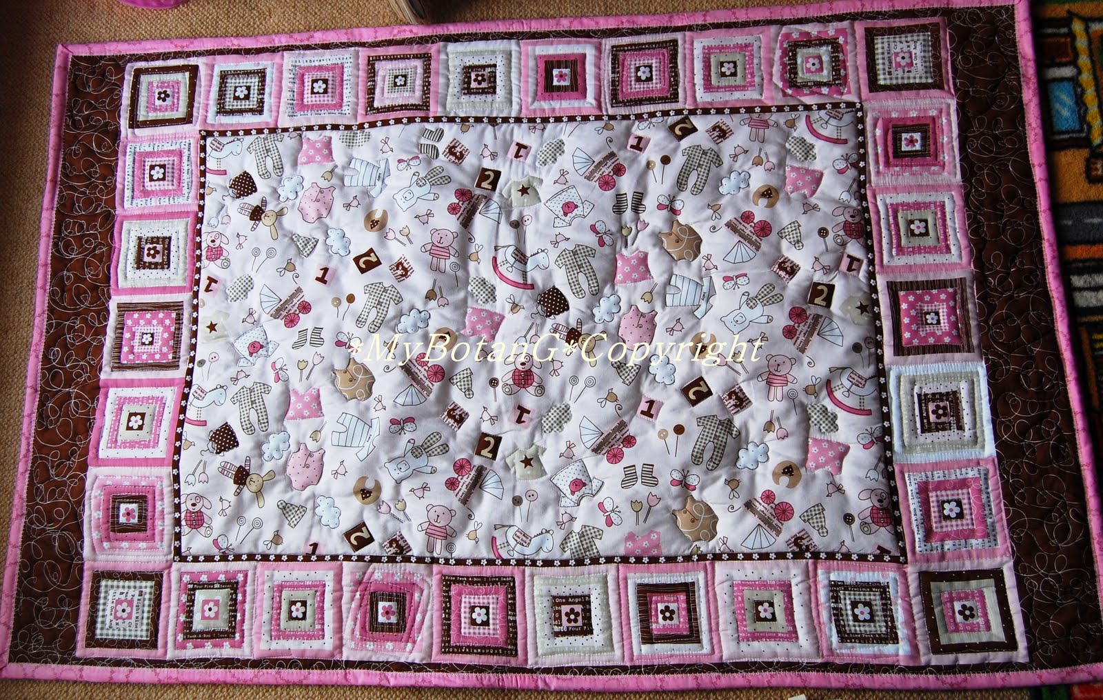 MyBotang : Itty Bitty Bella - Baby Quilt