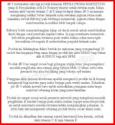 Jus Diet Mate 5 Dr Rozmey Herba Prima Marketing --;@ Kisah Cinta ...