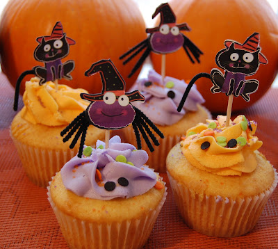 Chef Mommy: Candy Corn Mini Cupcakes (October)