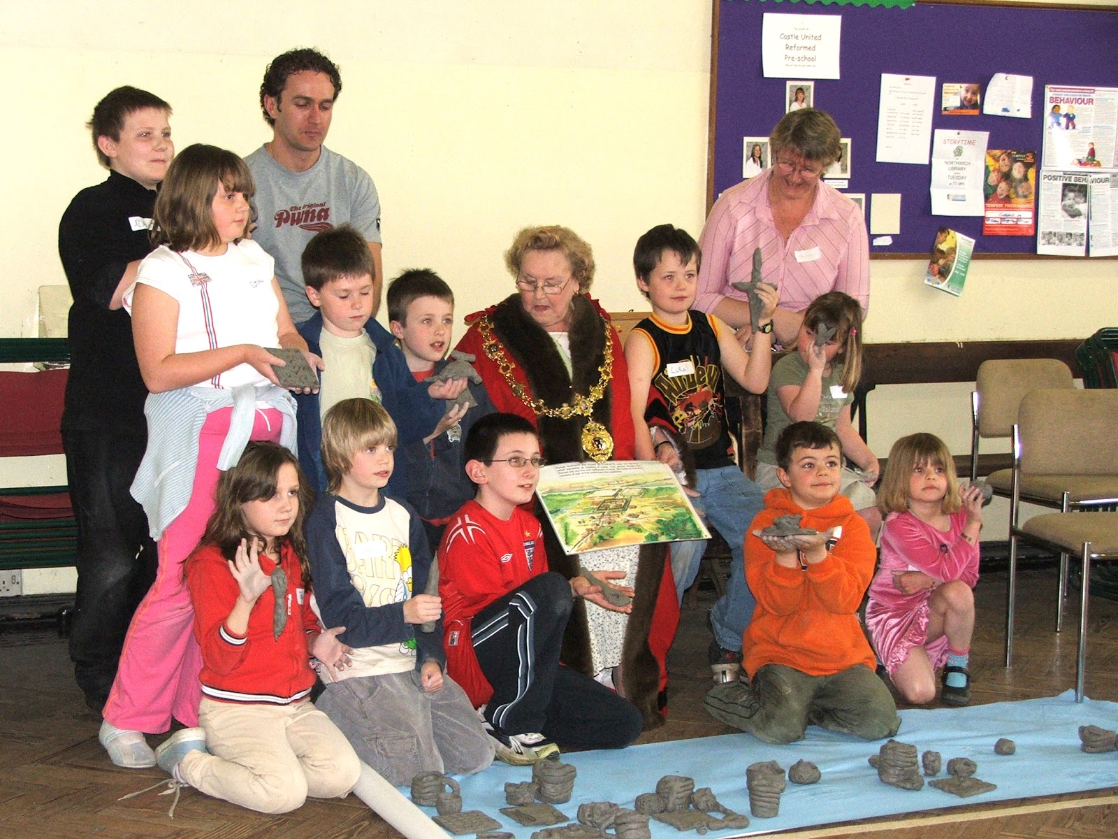 Romans in Northwich: Blue Barrel Excavation - April 2005