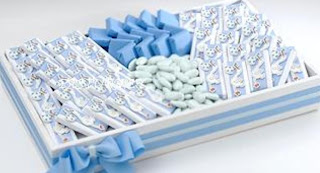 PASTURKEY: AHŞAP MİNİ GAGASI BOHÇALI DEKORLU BEBEK ŞEKERLERİ