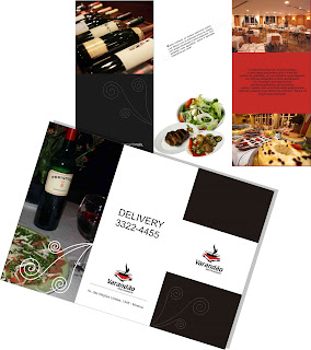 SF Criação e Design: Folder Restaurante