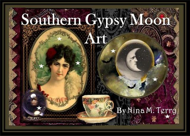 Southern Gypsy Moon Art