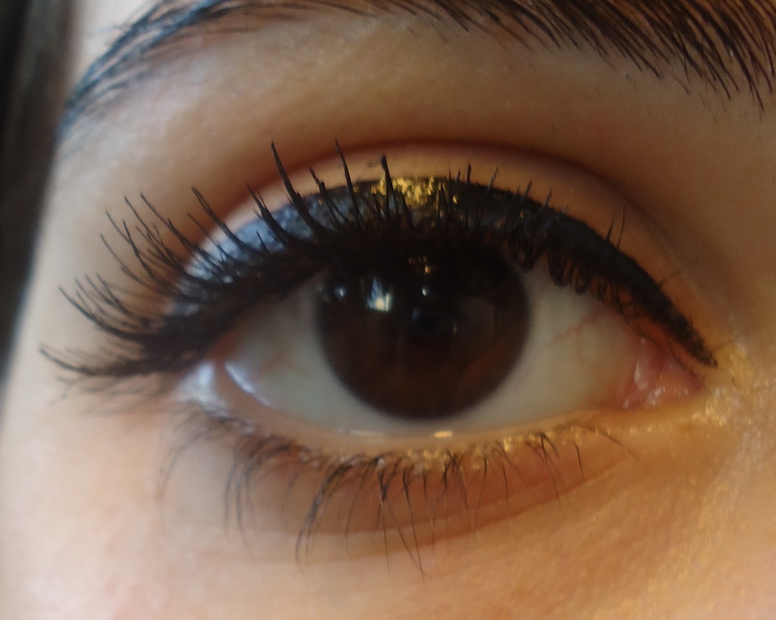 Super ChocoBrilhante: TUTORIAL MAKE MARROM COM CÍLIOS POSTIÇOS