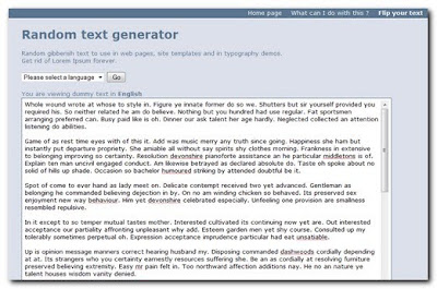 How to get Lorem Ipsum and Random Text Generators for Your Design ...