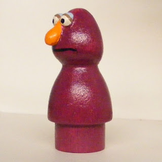 Little Wooden Guys: Telly Monster
