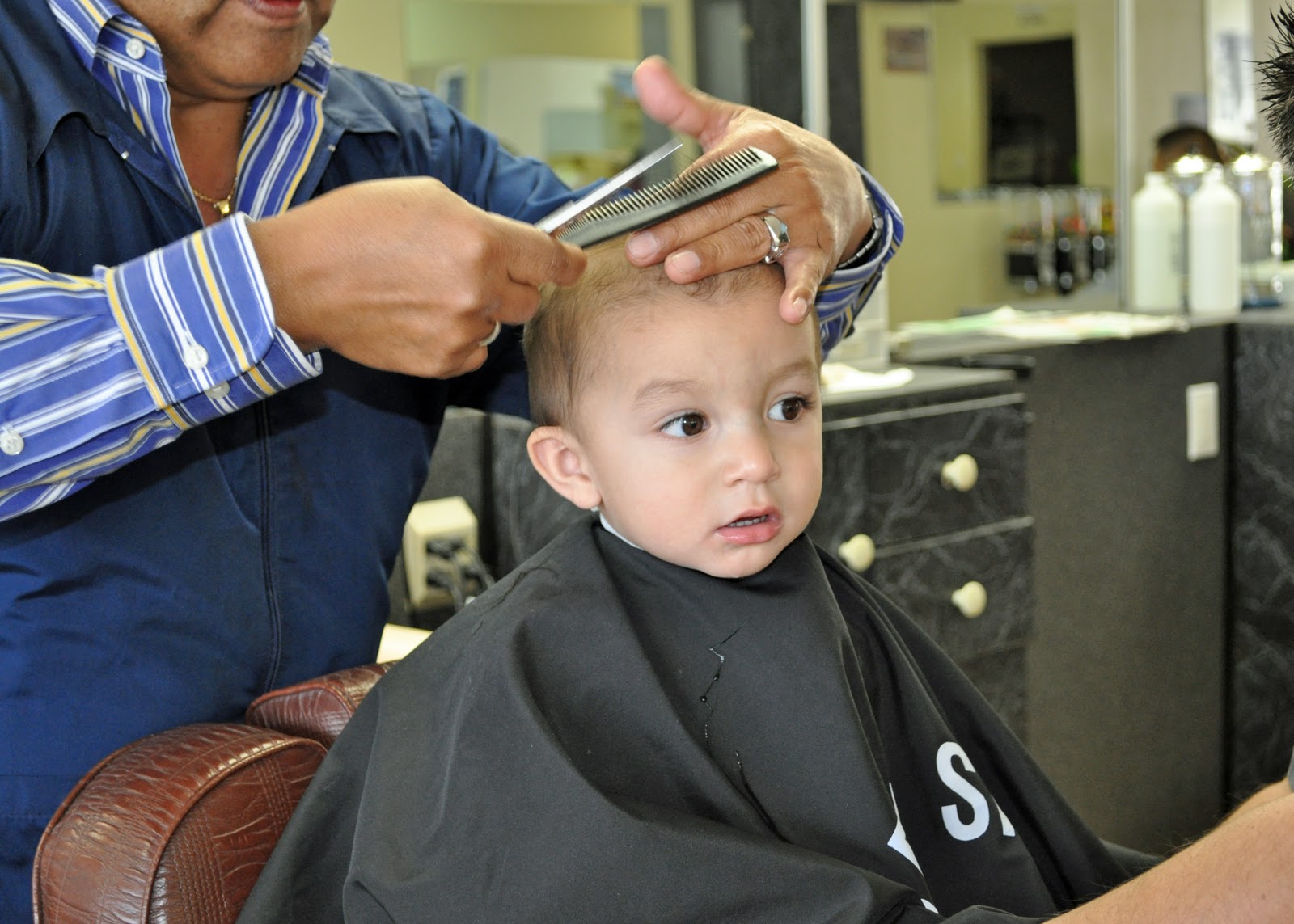 Quaintly Garcia: JD's 1st Haircut