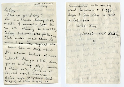 Waterrose Handcrafted Obsessions: Mysterious Letters Art Project