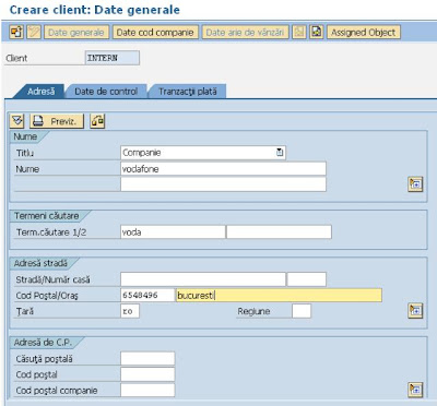 SAP Insights: XD01 – Creare client