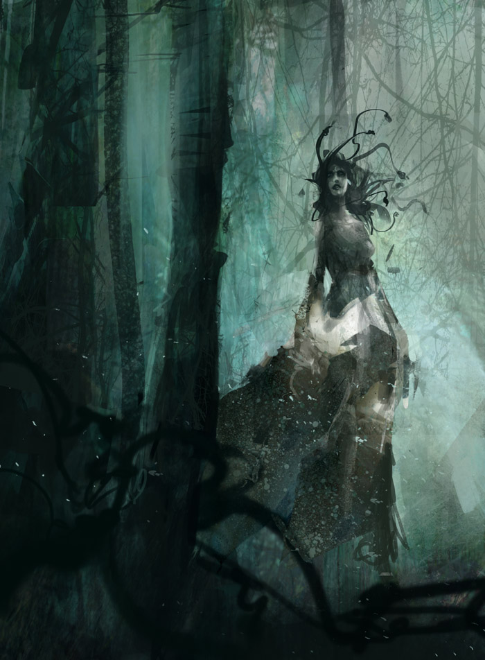 The Swamp Lady by Rich Anderson. : r/ImaginaryWildlands