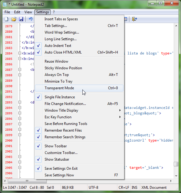 Reemplazar Bloc de Notas: Notepad2 [Tutorial] - Odomera.com