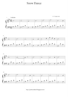 Partitura Facil: Aprende Piano Gradualmente: Partitura Tchaikovsky ...