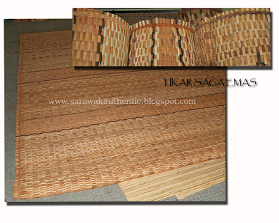 Kraftangan & Tikar Sarawak ~~Termurah: Rattan and Wood Skin Mat @ Tikar ...
