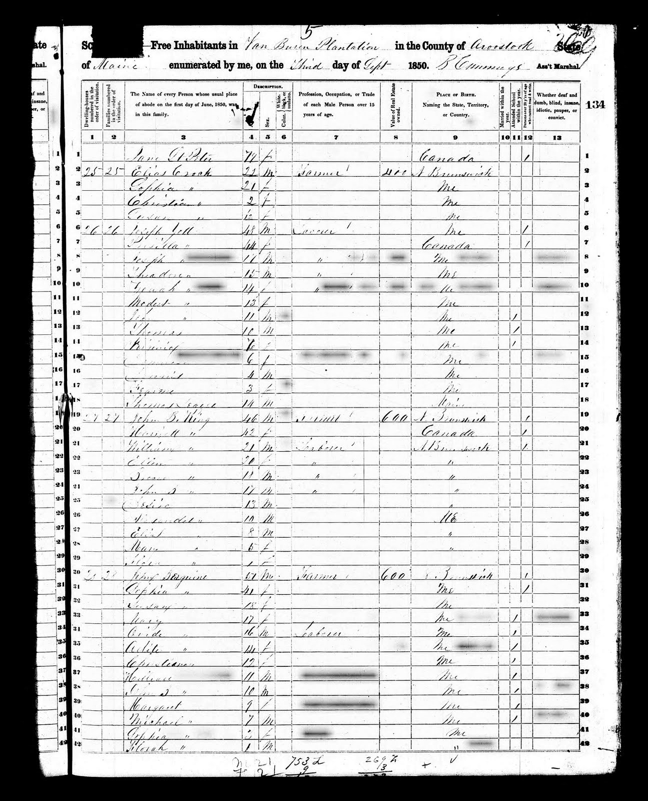 The Neverending Hobby: The Pierre Saint Pierre Family- CA 1680, US 1855 ...