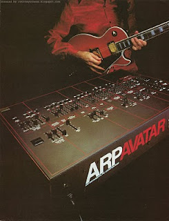 Retro Synth Ads: ARP Avatar Brochure and Sound Sheet , 1977