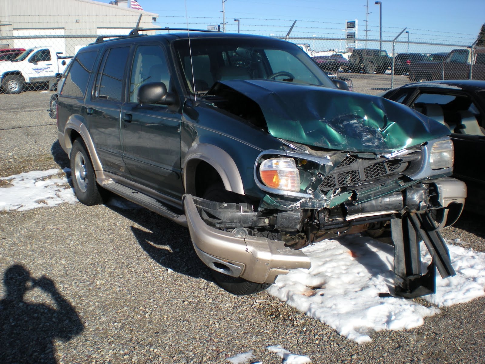 Rachel Fuhriman: Crashed Ford Explorer