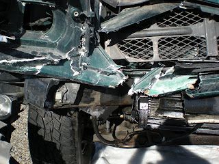 Rachel Fuhriman: Crashed Ford Explorer