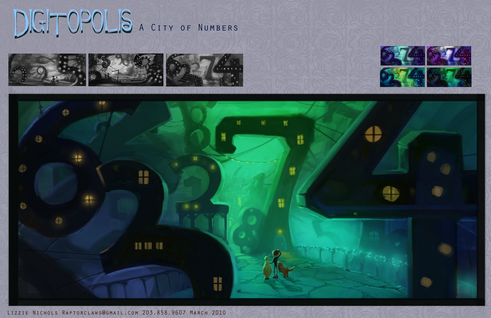 Lizzie Nichols Concept Design: Digitopolis