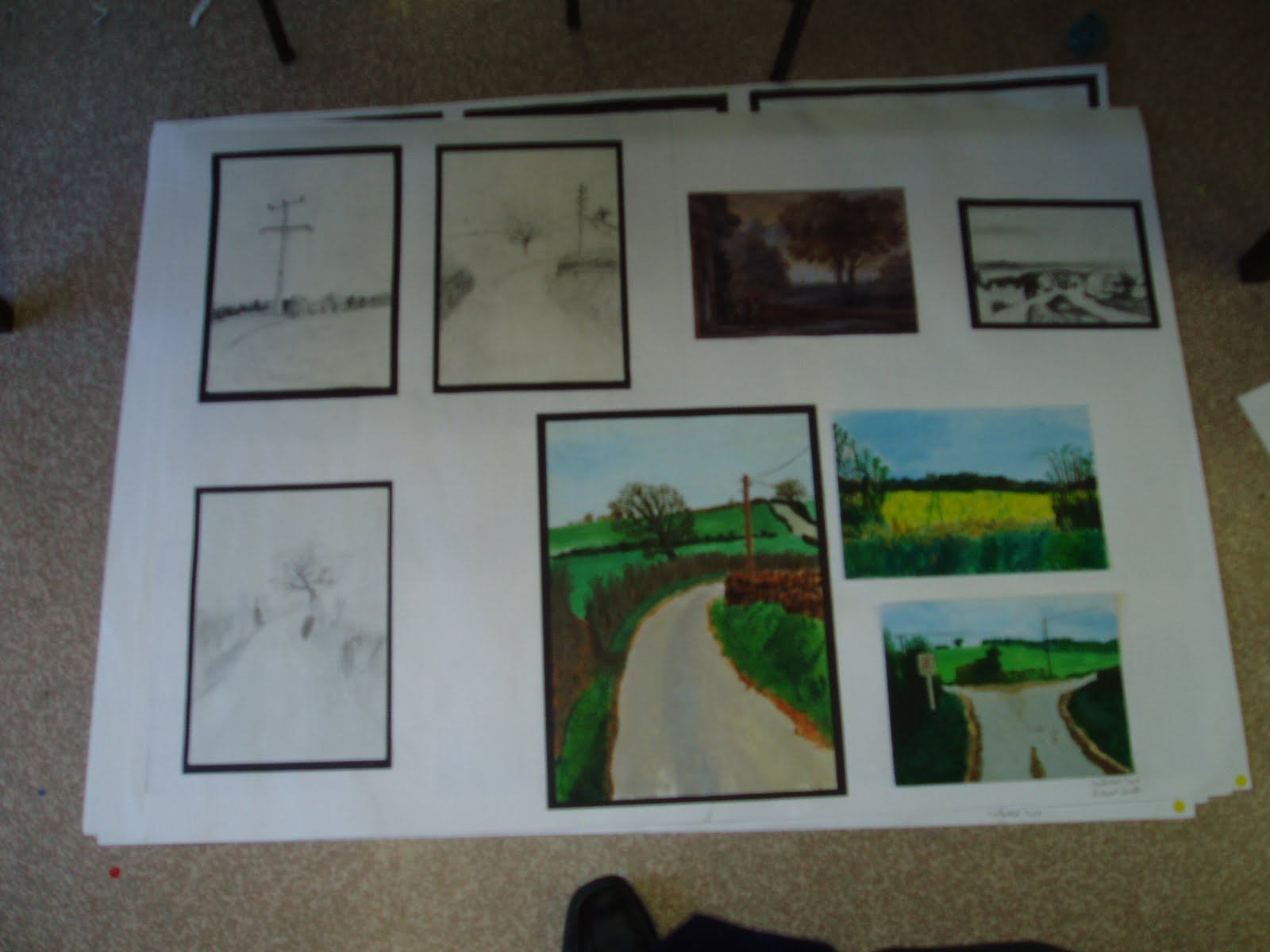 THE CAKE IS NOT A LIE: GCSE Fine Art Study Sheets Part 1
