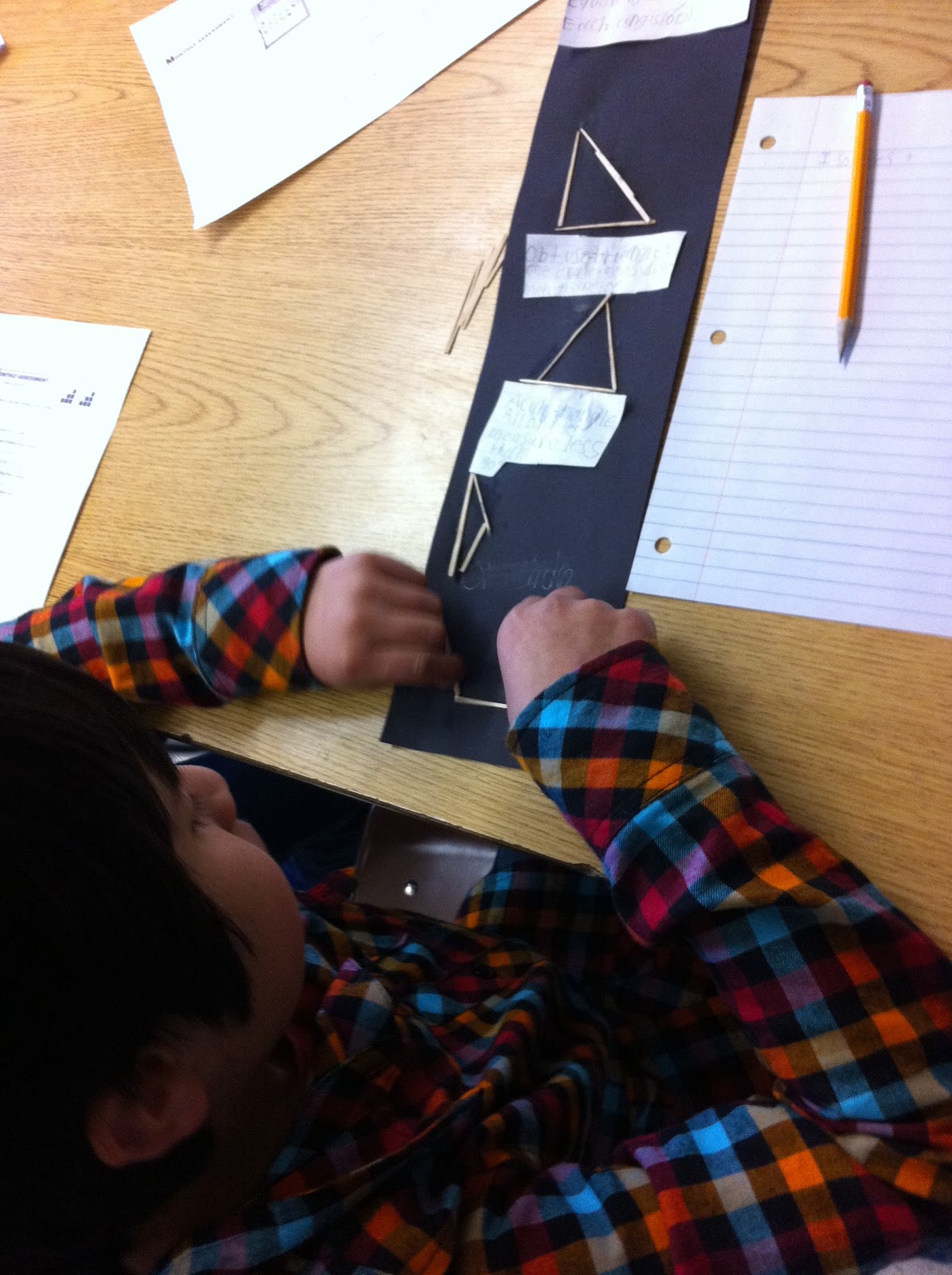 Mr. Leach's 2nd Grade: Toothpick Geometry