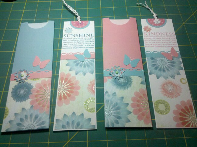Welcome to Scrappin' Cat's Creative Endeavors: Book mark with decorated ...