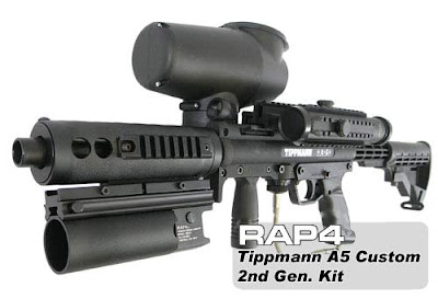 KAMIKAZES PAINTBALL TEAM: TIPPMANN A-5 CUSTOMIZADA