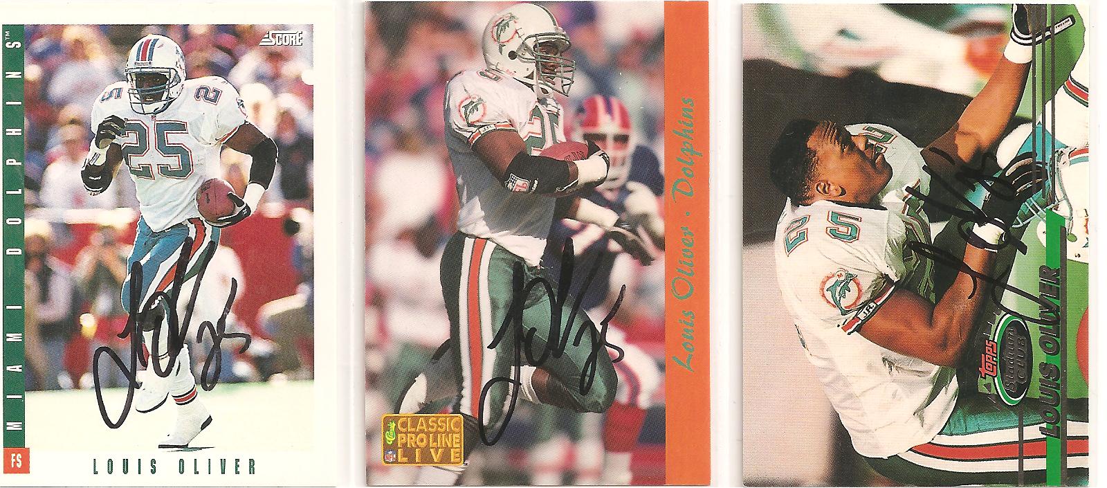 Zach's Sports Cards: TTM Success 1-12-11 Louis Oliver