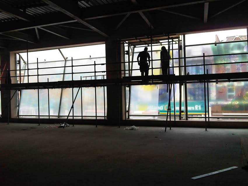 A BIGGER SPLASH GRAPHICS: Brixton Sainsburys graphics, Designer Harry ...