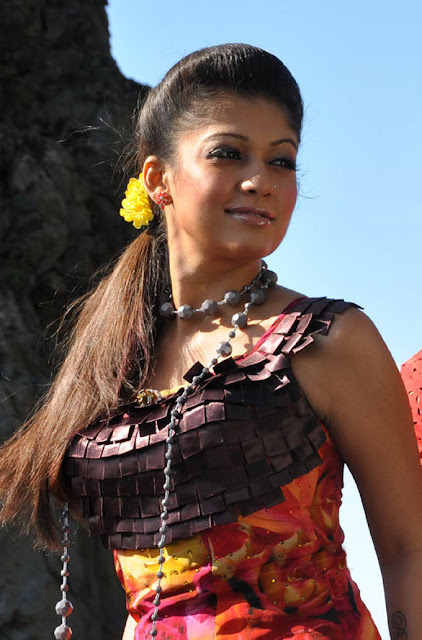 Hot Film Actress Gallery: Nayanthara Hot Boobs and Thigh Show In ...