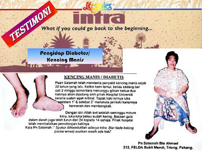 Jus Mustajab ramuan daripada 23 jenis Herba: Testimoni pengguna INTRA