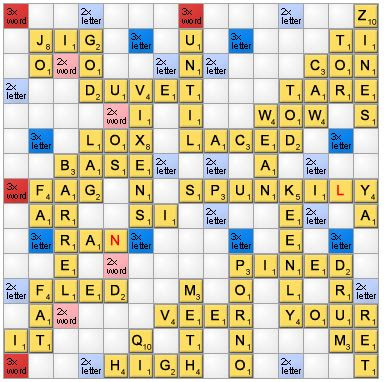 A new day A new experience: SCRABBLE